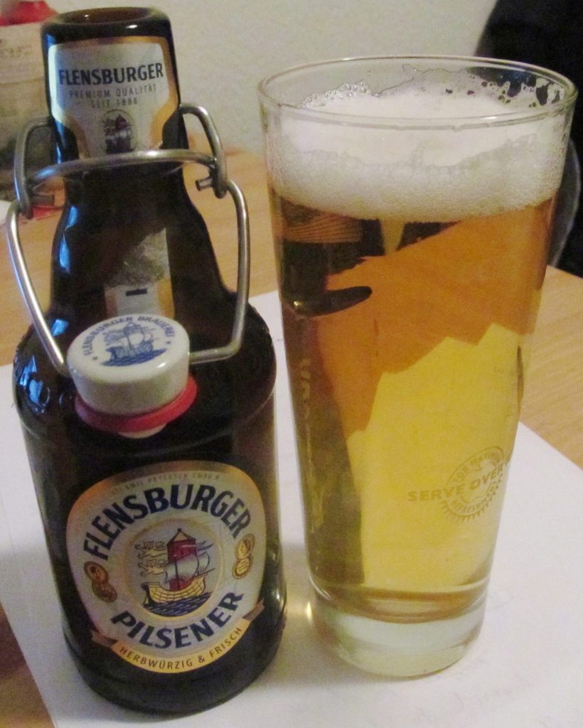 Flensburger Pilsener, Germany’s most northernly beer!
