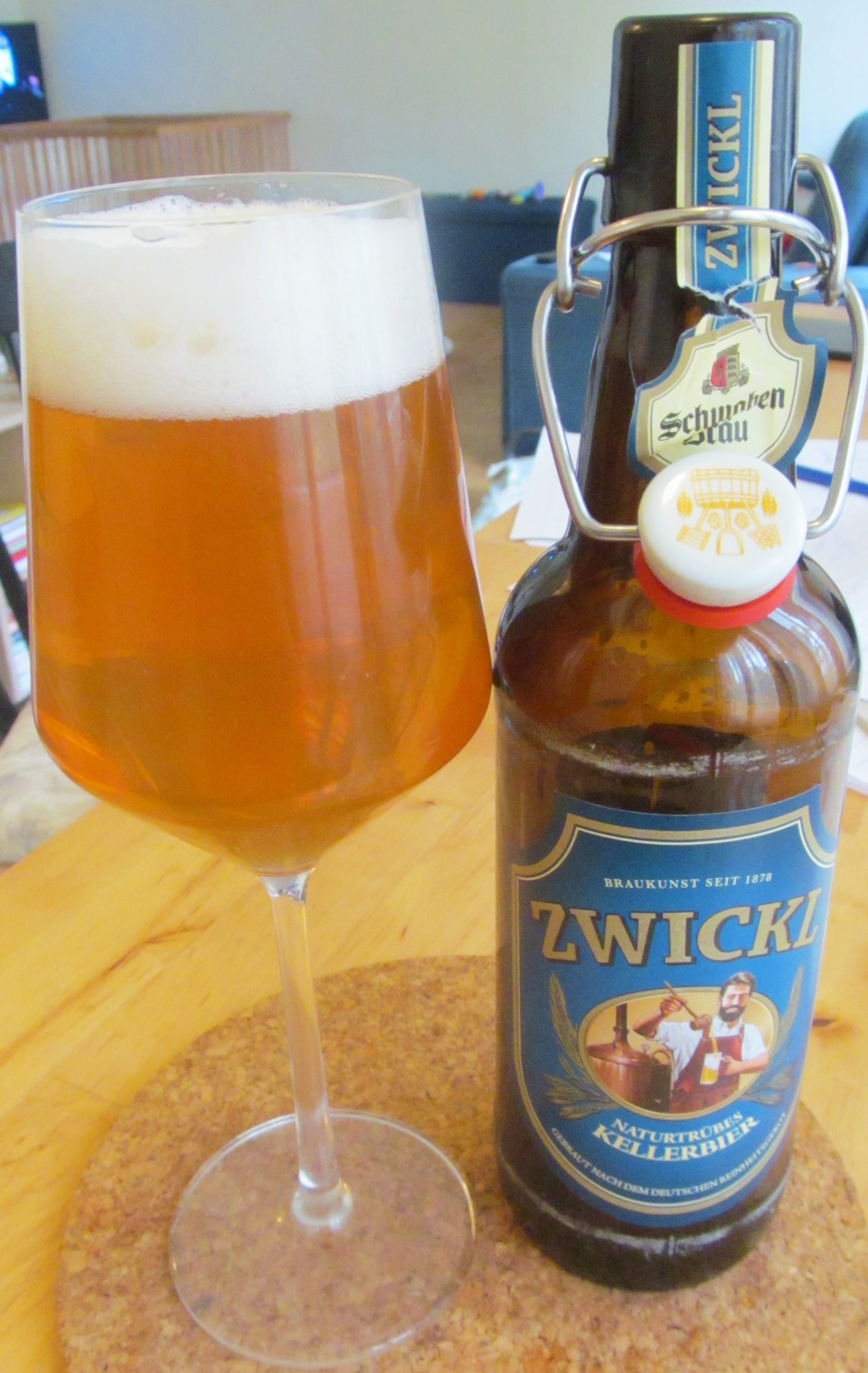 Schwaben Bräu Zwickl Kellerbier - This Drinking Life
